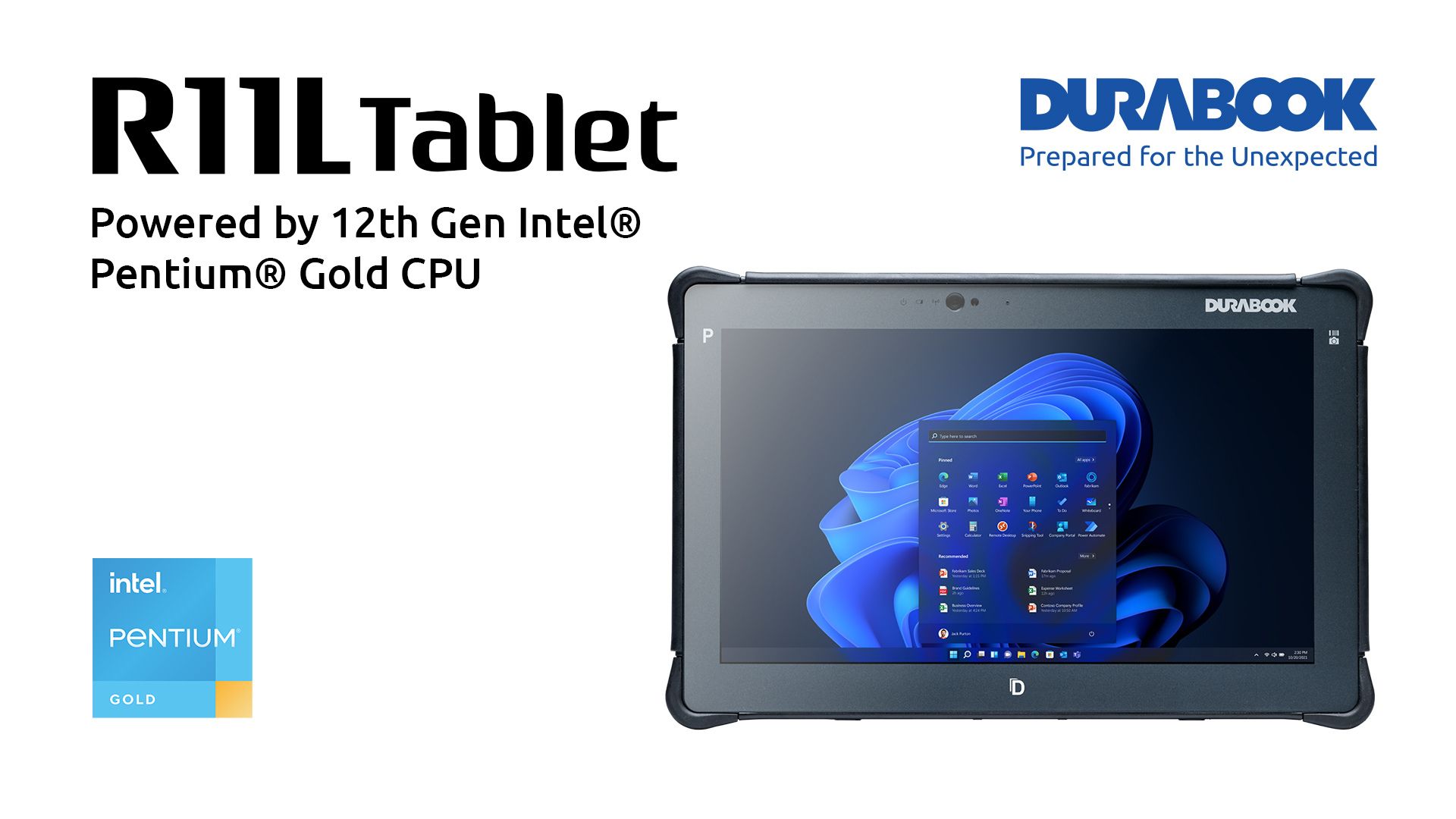 Durabook Upgrades R11L Rugged Tablet With Intel’s 12th Gen CPU › Field ...